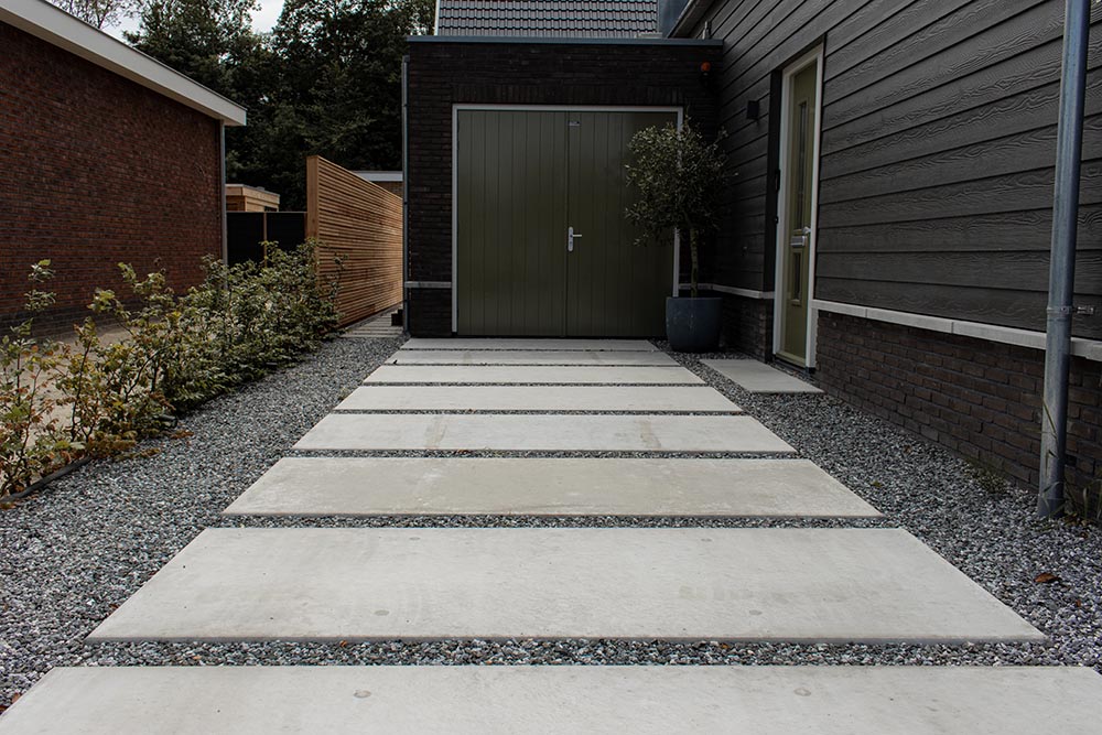 Betonplaten en split in Zuidoostbeemster - Boon Beton